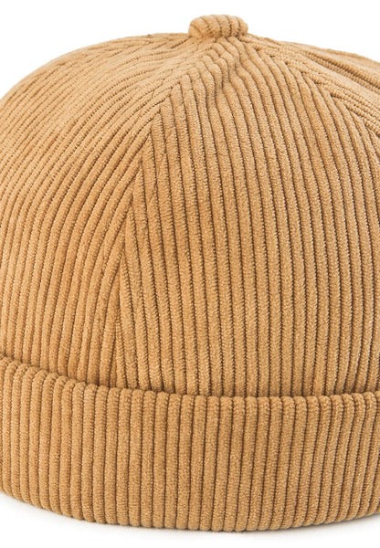 Twill Brimless Baseball Cap - Brown – Urban State Indonesia
